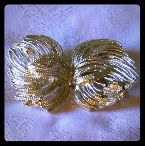 Accessories | Vintage Textured Metal Belt Buckle | Poshmark